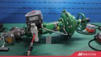 China Pneumatic Emergency Shut Down Valve ESDV 150LB with Integrated Control Panel CE SGS Certified for sale