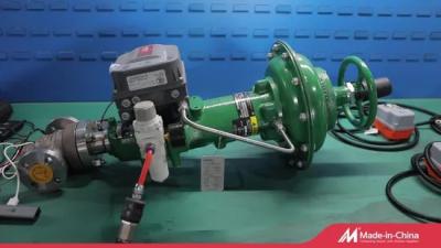China Pneumatic Emergency Shut Down Valve ESDV 150LB with Integrated Control Panel CE SGS Certified for sale