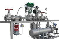 China Industrial Skid Mounted Equipment Floating Ball Valve Straight Through Type for Heat Exchanger Steam Valve for sale