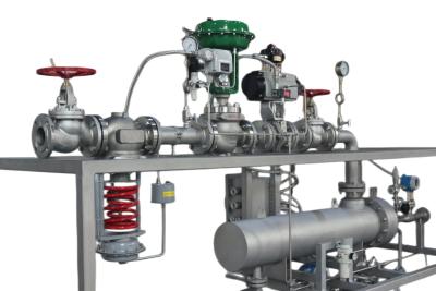 China Industrial Skid Mounted Equipment Floating Ball Valve Straight Through Type for Heat Exchanger Steam Valve for sale