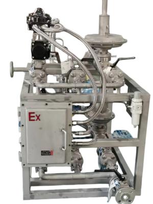 China Pneumatic Valve Skid System ANSI Class 150-900 Floating Ball Valve Structure for sale