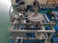 China Pneumatic Skid Mounted Valve ANSI Class 150-900 Straight Through Type for Industrial Use for sale