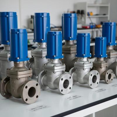 China Electric Actuated Ball Valve 2-PC Flanged End 1/2-12 Inch WCB CF8 CF8M CF3M for sale