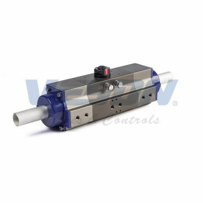 China Explosion Proof 3 Position Pneumatic Actuator 90° Rotation with Adjustable Intermediate Stops for Valve Control for sale