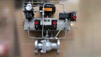 China Veson 3 Position 180° Pneumatic Actuator - Double Acting Valve Actuator with 90°+90° Rotation for sale