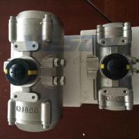China Marine Pneumatic Quarter Turn Valve Actuator 0.8MPa Hard Anodizing Rack and Pinion for sale