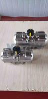 China Double Acting Stainless Steel Pneumatic Actuator SS304 SS316 90 Degree Rack and Pinion for sale