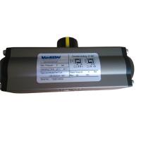 China Pneumatic Rotary Actuator 180 Degree Double Acting Hard Anodized Aluminum ISO5211 DIN3337 for sale