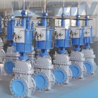China Carbon Steel Pneumatic Gate Valve Actuator - 12 Bar Pressure, 1.8 Million N Thrust Heavy Duty Linear Rotary Actuator for sale