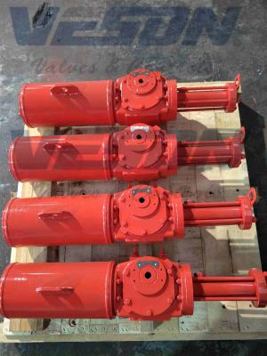 China High Pressure Double Acting Hydraulic Scotch Yoke Actuator 200 Bar 25000 N for Marine Ships for sale