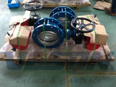 China Quarter Turn Butterfly Emergency Shutdown Valve 6-36 Inch ANSI Class 150-2500 Pneumatic Actuator for sale