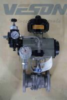 China KITZ 5K Pneumatic Actuated Emergency Shutdown Ball Valve with Veson Double-Acting Actuator for Oil Media for sale