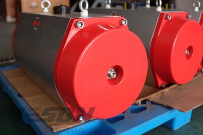 China GT Type Pneumatic Rack and Pinion Rotary Actuator 0.25-0.8 MPa Air Pressure Compact Anti-Corrosion Design for sale