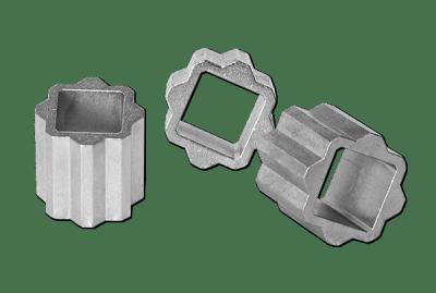 China Steel Alloy Valve Actuator Mounting Kits Star Reduction Adaptor ISO5211 11-36mm Drive Shaft for sale