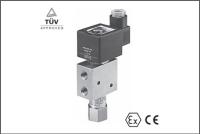 China ASCO 8327 Manual Reset Solenoid Valve NF WSNF 316L SS Explosion Proof Eex dIICT6 for sale