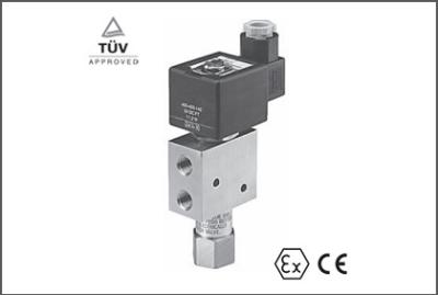China ASCO 8327 Manual Reset Solenoid Valve NF WSNF 316L SS Explosion Proof Eex dIICT6 for sale
