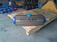 China VS-125DA Double Acting Pneumatic Rack and Pinion Actuator 180° Rotation 0.25-0.8 MPa Air Pressure for sale