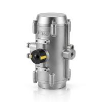 China Spring Return Pneumatic Quarter Turn Actuator Rack Pinion Design ISO5211 Certified for Valve Automation for sale