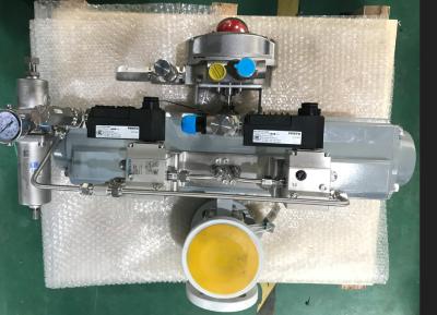 China 3-Position Pneumatic Shutoff Ball Valve Assembly with Anti-Water Hammer Staged Protection for sale