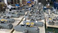 China Automated 2-Way Pneumatic Ball Valve Package for Precise Batch Dosing Flow Control for sale