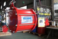 China VESON HSF Series Hydraulic Rotary Actuator - Single/Double Acting, 200 Bar Pressure, 25,000 N Thrust Output for sale