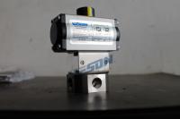 China VS-063DA Stainless Steel Pneumatic Actuated Ball Valve with 36.0 Nm Torque at 5.0 bar Pressure for sale