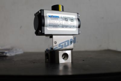 China VS-063DA Stainless Steel Pneumatic Actuated Ball Valve with 36.0 Nm Torque at 5.0 bar Pressure for sale