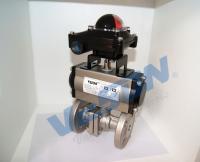 China Durable Two Way Pneumatic Valve DN25-DN1200 Stainless Steel On/Off Control for Water Media for sale