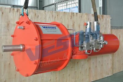 China Scotch Yoke Pneumatic Gate Valve Actuator - Spring Return Type with 1,000,000 Cycle Life - CE & ATEX Certified for sale