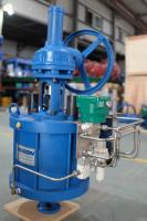 China Double Acting Air Linear Actuator for Gate Valves - Carbon Steel Construction with Closed Loop Control System for sale