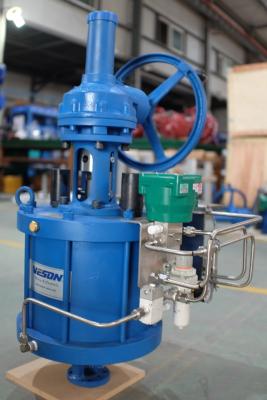 China Double Acting Air Linear Actuator for Gate Valves - Carbon Steel Construction with Closed Loop Control System for sale