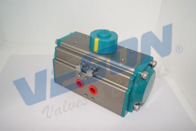 China Quarter Turn Pneumatic Air Actuator 3 Position Rotary with 8-4583Nm Torque Range and 500,000+ Cycle Guarantee for sale