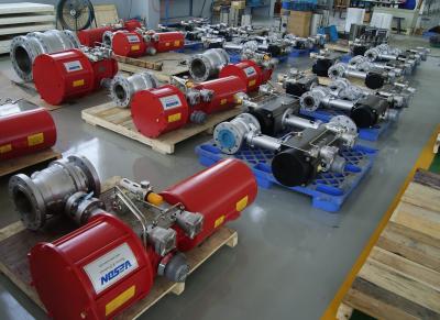 China Pneumatic Shutdown Valve with Scotch Yoke Actuator - 1/2
