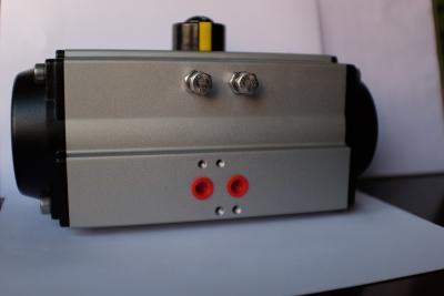 China ISO5211 Double Acting Pneumatic Rack and Pinion Actuator 2.5kg IP65 G1/4 Air Connection for sale