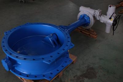 China Double Flange Wafer Type Pneumatic Butterfly Valve with Electric Actuator - 3