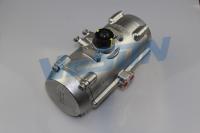 China Stainless Steel Pneumatic Actuator Quarter Turn 0.3-0.8MPa ISO5211 NAMUR for sale