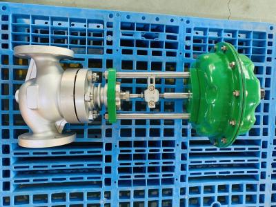China WCB Pneumatic Actuator Control Valve 40-1200mm DN 1.0-1.6MPa Pneumatic Diaphragm Ball Valve for sale