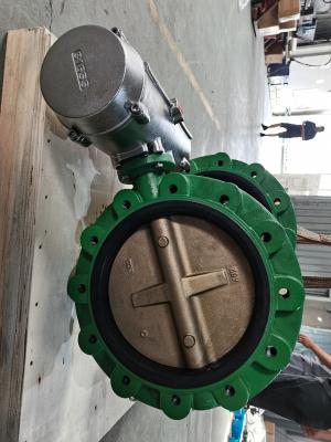 China Marine Air Operated Butterfly Valve 316SS DN40 to DN1200 for Seawater Drilling Rig for sale