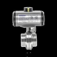 China Sanitary Fireproof Air Actuated Butterfly Valve Double Acting - SS304 Stainless Steel, 80 PSI, <1 Second Operation for sale