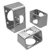 China SS304 Interface Bracket for Actuator Mounting ISO5211 F03-F25 Size Range for PISTER Ball Valves for sale