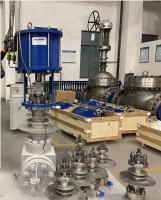 China Single Acting Pneumatic Linear Actuator with 200KN Spring Return for Cryogenic Globe Valves for sale