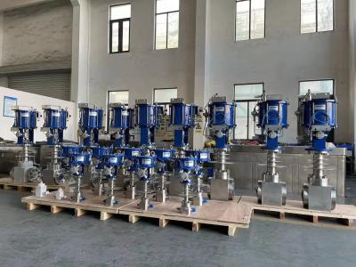 China Cryogenic Globe Valve DN65 PN320 2500lb LNG Actuated Hydraulic Pneumatic for sale