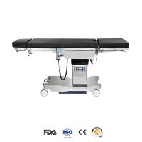 China Double Control Electric Operating Table OT Bed With 350mm Sliding For C Arm for sale
