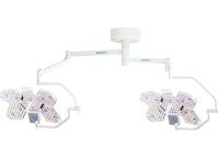 China Double Head LED Surgical Lights 160000 Lux , Operating Theatre Lamp For General Surgery for sale