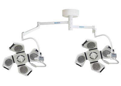 China Double Arm LED Operating Theatre Lamp Shadowless Hospital Equipment 160000Lux for sale