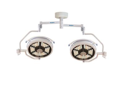 China Double Arm Ceiling Mounted LED Operating Room Lamp With 120,000Lux For Hospital for sale