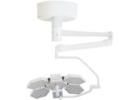 China Rotary Single Arm Ceiling Mounted Surgical Light With 50000 Hours LED Bulb for sale