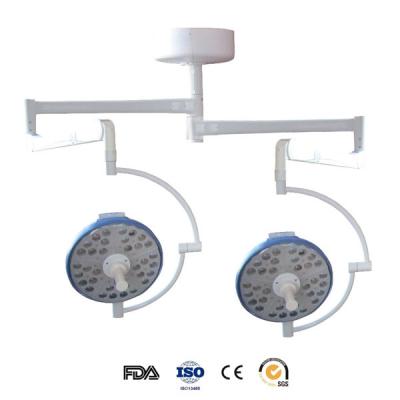 China Hospital LED Operating Theatre Lights With Twin Arm , Dental Operating Light Shadowless for sale
