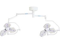 China Double Dome LED Surgical Operating Light With 6 Joints Arm Group Ceiling Type 120 W for sale