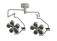 China Double Spring Arm Medical LED Light 200Watt For ICU Room / Dental Room Surgery Site for sale